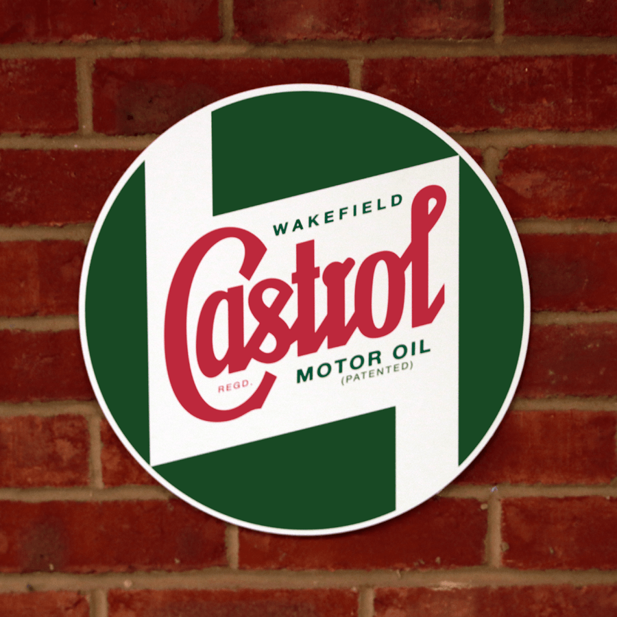 New Castrol Classic wall signs